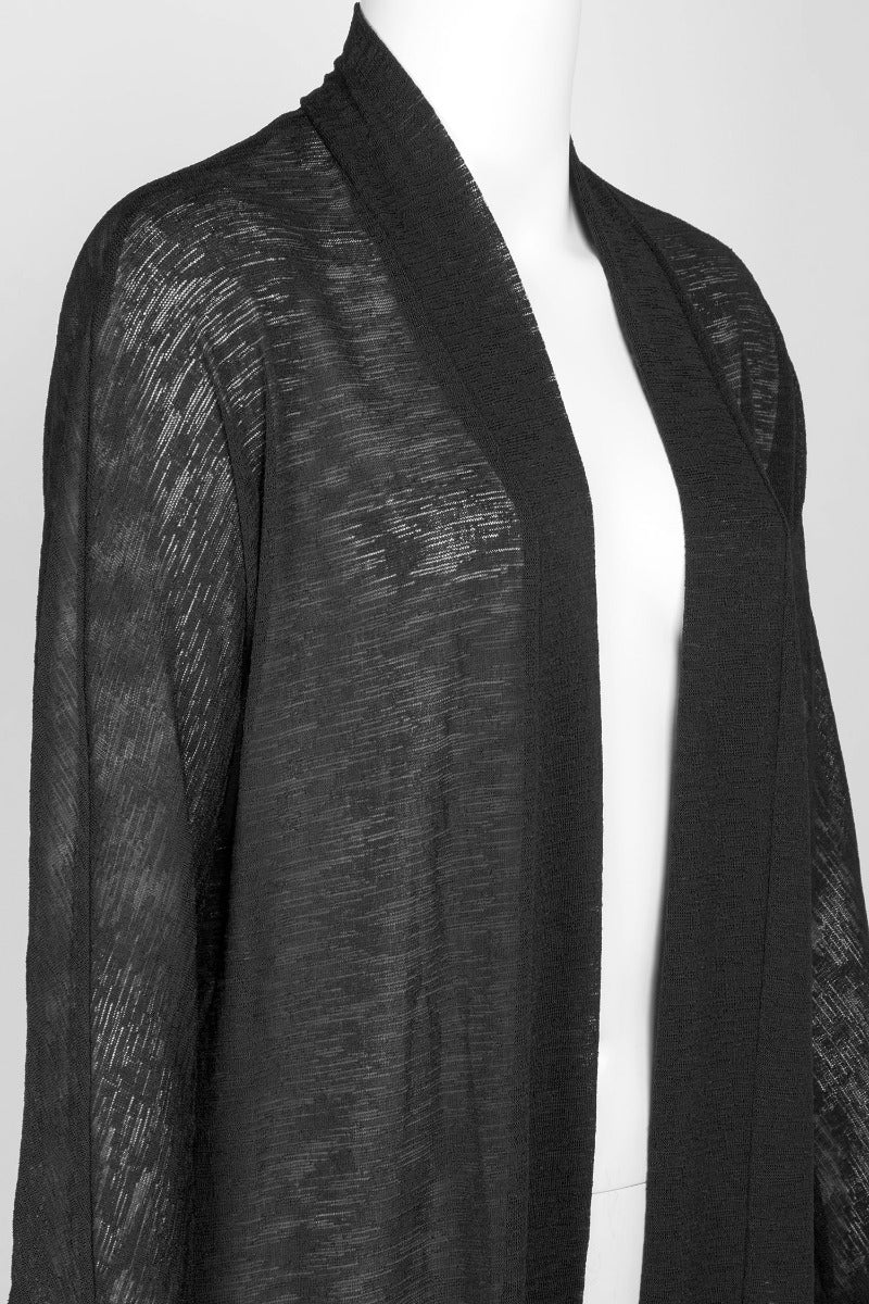 Kasper Open Front Dolman Sleeve Duster Onion Skin Cardigan – Curated Brands